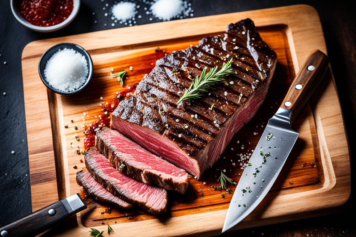Grilled Bavette Steak